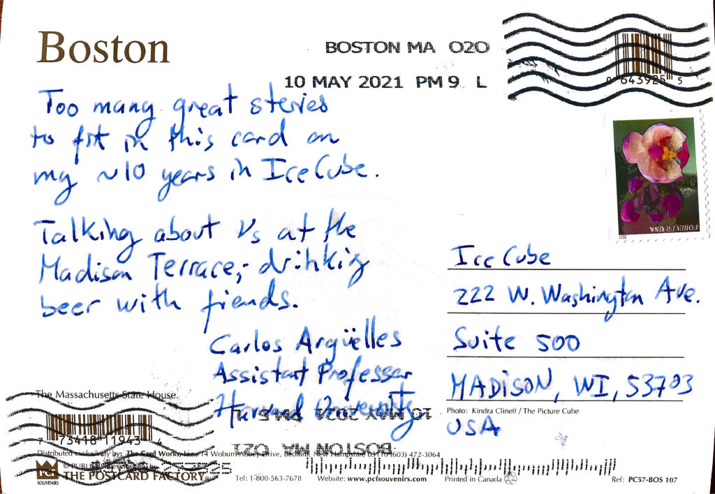 IceCards – IceCube