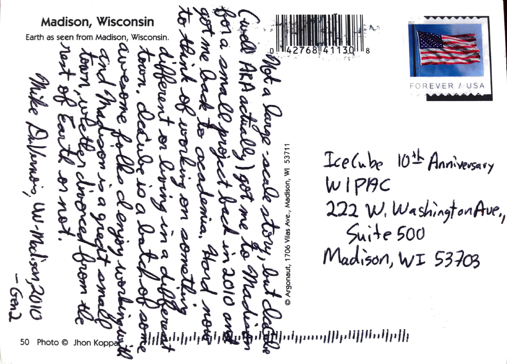 IceCards – IceCube